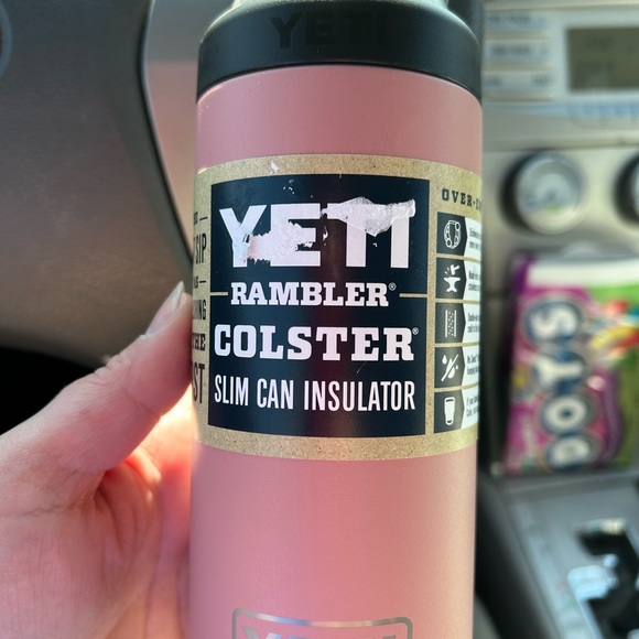 Yeti | Dining | Light Pink Yeti Rambler Colster Slim Can Insulator ...